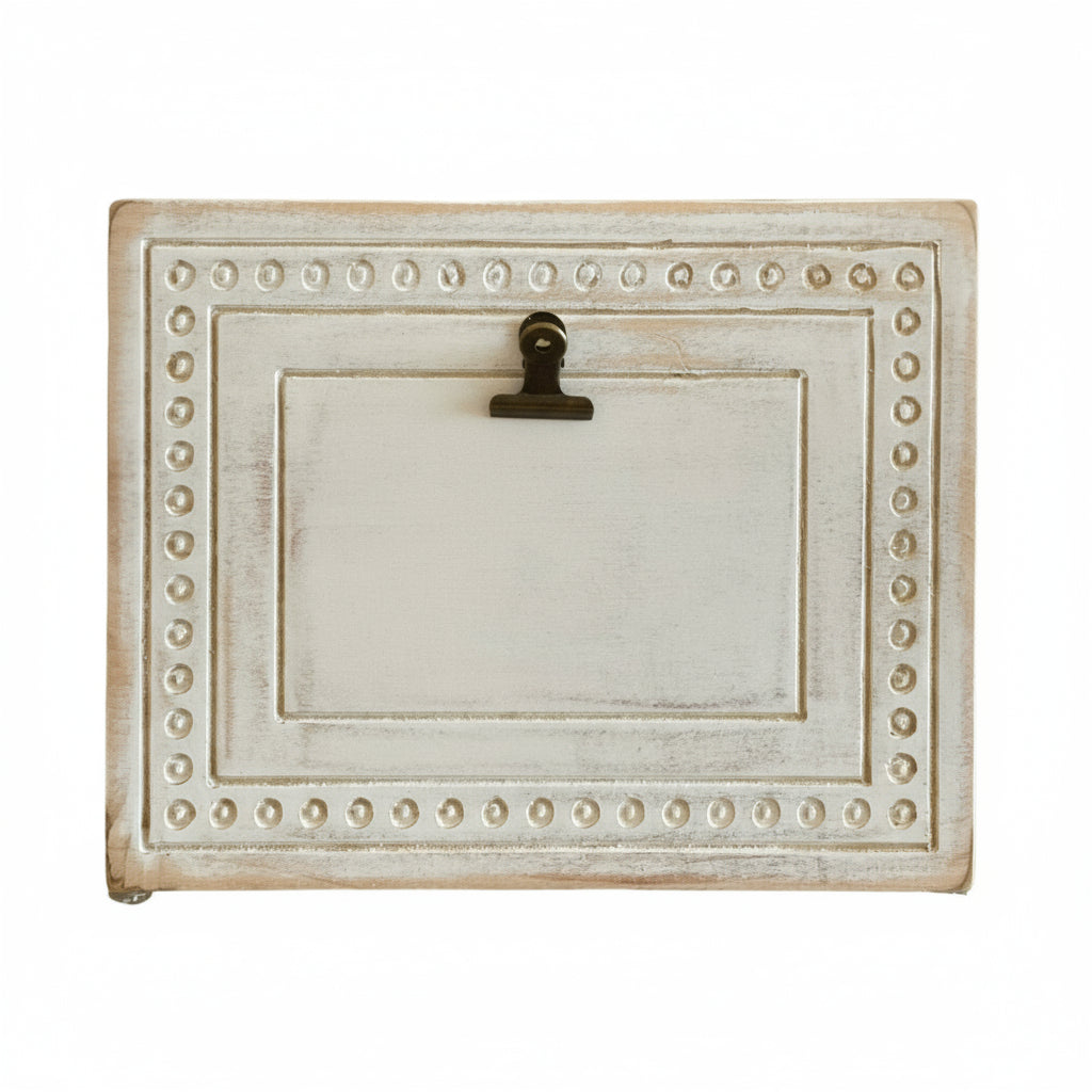 Grace Graffiti - Engraved Dots Style Wooden Clip Frame - Genterie ...